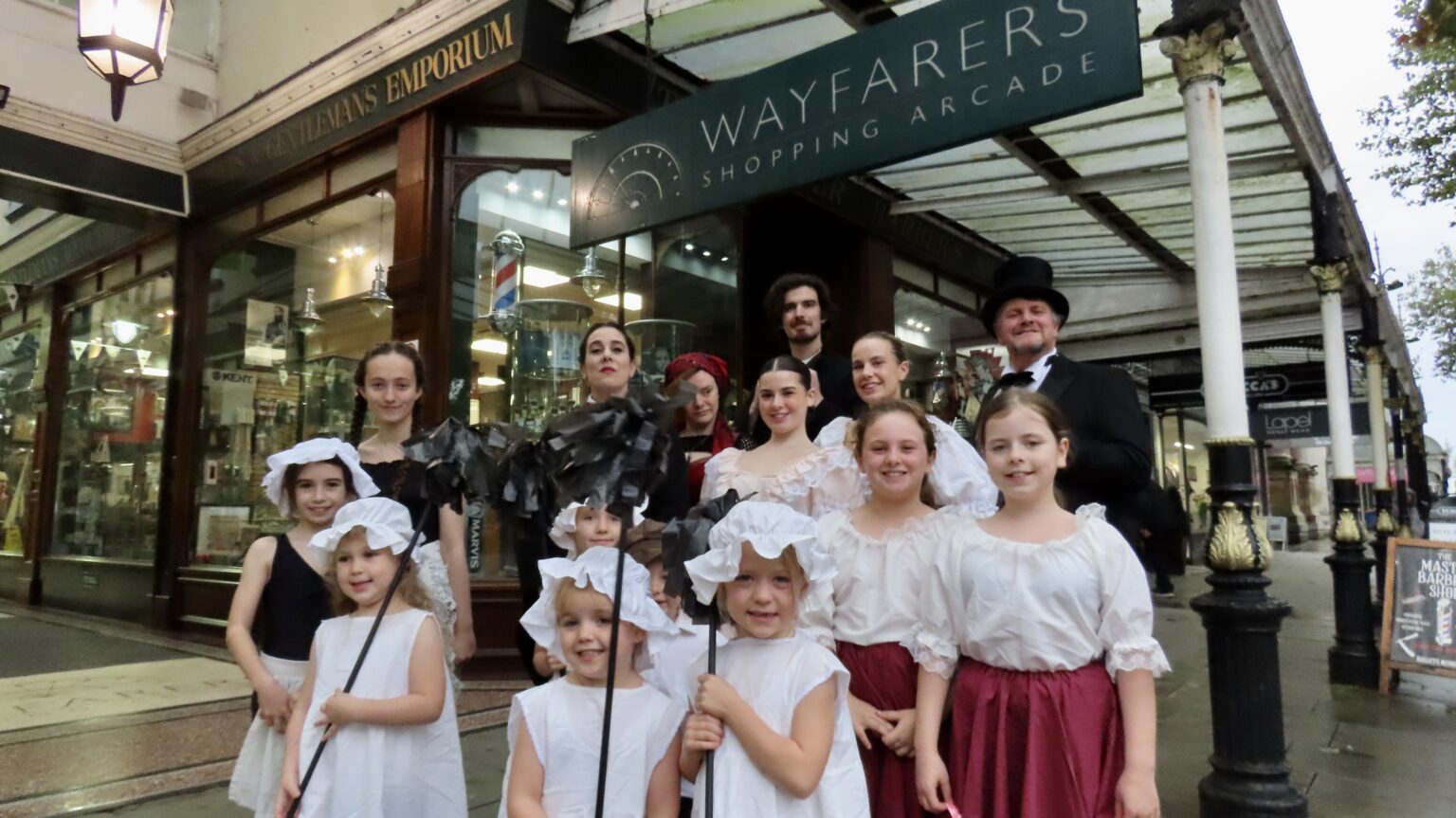 Victorian era thrills return to Wayfarers Arcade in Southport with ...