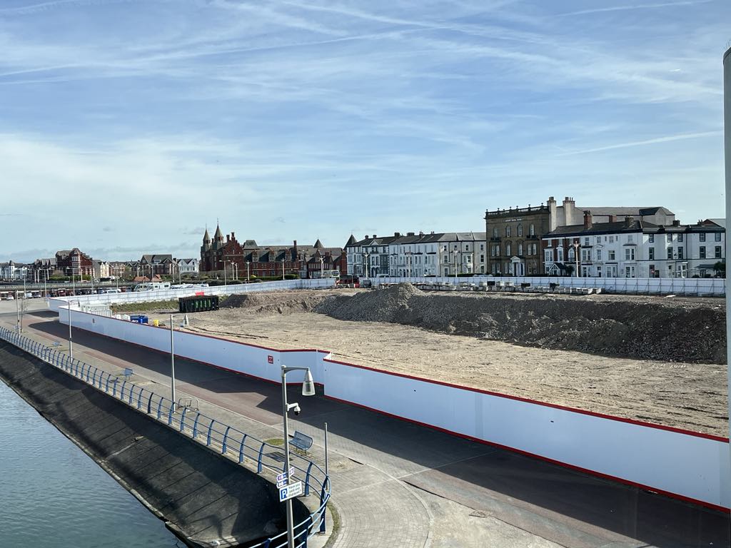 Marine Lake Events Centre contractors due on site after Easter break for next phase in building ...